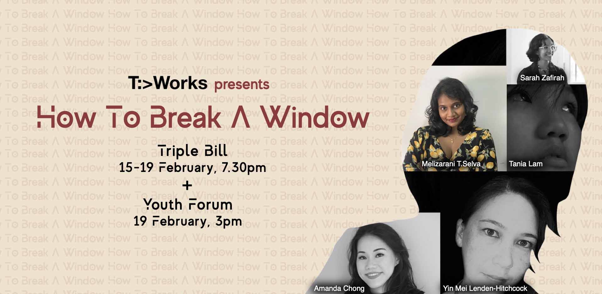 How To Break A Window II- Arts Republic | Arts Events Singapore