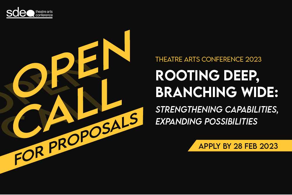 Theatre Arts Conference 2023 Open Call- Arts Republic | Arts Events ...